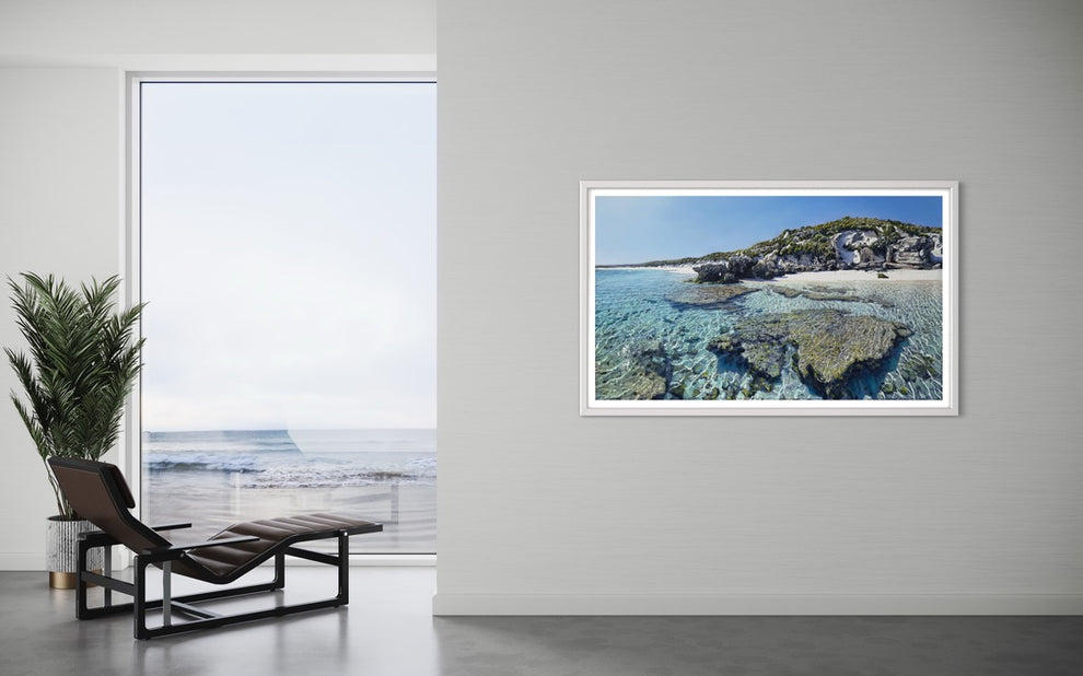 A Wade Between the Reefs. Salmon Bay, Rottnest Island - Jan 2024 – Yallingup Galleries