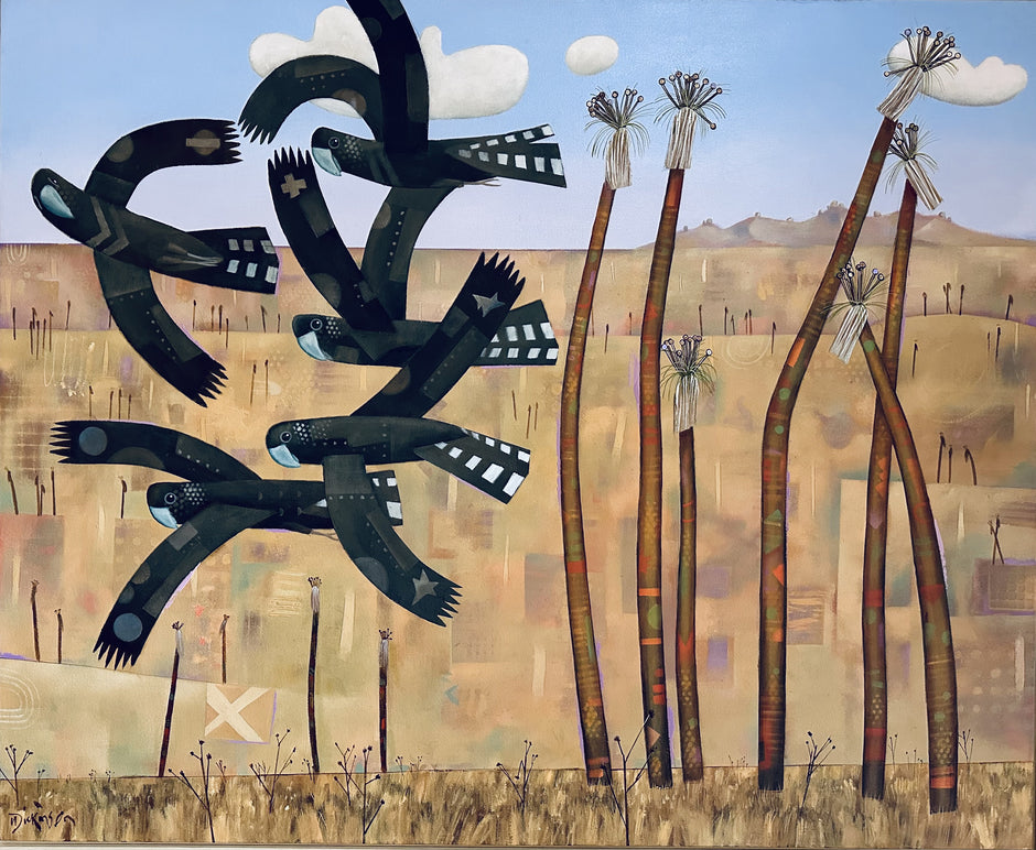 Ian Dickinson Abstract Artist – Yallingup Galleries