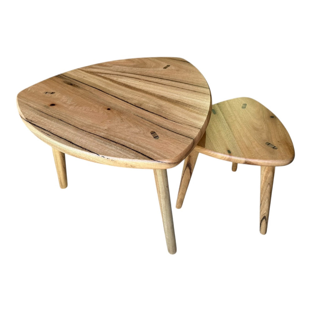Clover Two Tier Coffee Table in Marri – Yallingup Galleries